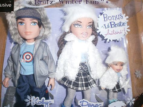 Bratz Winter Fun In Doll Pack Koby Dana Lil Ailani Gift To Gadget