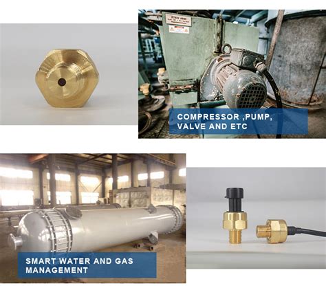 V NPT Cable Outlet Brass Liquid Pressure Transducer
