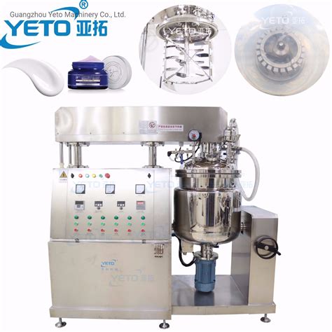Facial Cream Cleaning Body Lotion Making Machine Cosmetics Cleanser Vacuum Emulsifying