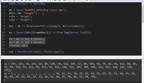 Solved Automatic Scaling Matching X And Y Axes Jmp User Community