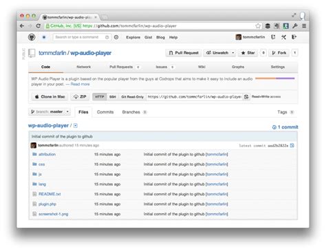 Wp Audio Player Now On Github Tom Mcfarlin