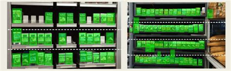Product Detection Demonstration Overlaid With Shelf Detection