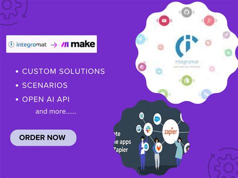 Integromat Automation Integromat Scenarios Zapier Integration Expert
