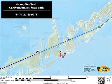 Grassy Key Trail Florida Hikes