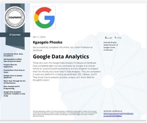 Dataanalytics Datascience Datavisualization Analytics Coursera… Kgaogelo Phooko
