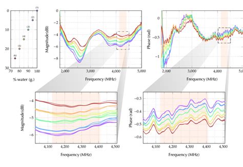 Magnitude And Phase Results For Different Sucrose In Water Solutions A Download Scientific