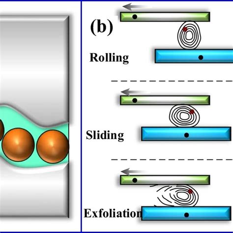 Contact Behavior Of Nanoparticles At The Friction Interface Download Scientific Diagram
