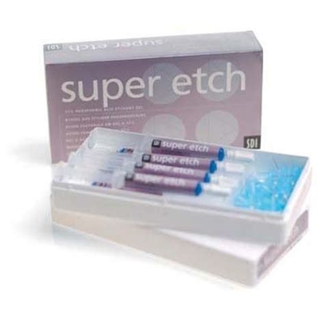 SDI Super Etch Bulk Kit Ml Syringes Pack And Tips Etch Primer Henry Schein
