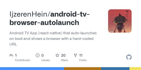 github ijzerenhein android tv browser autolaunch android tv app react native that auto