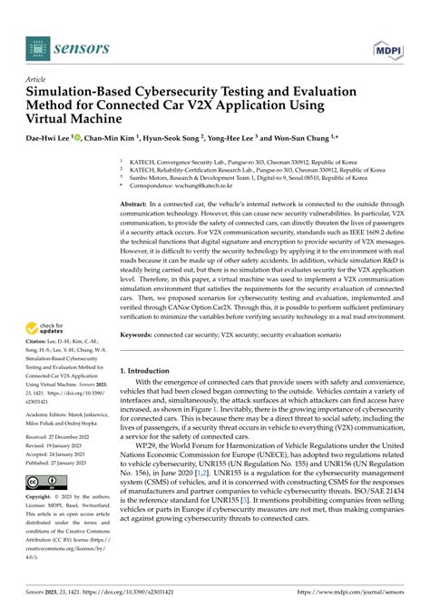 PDF Simulation Based Cybersecurity Testing And Evaluation Method For
