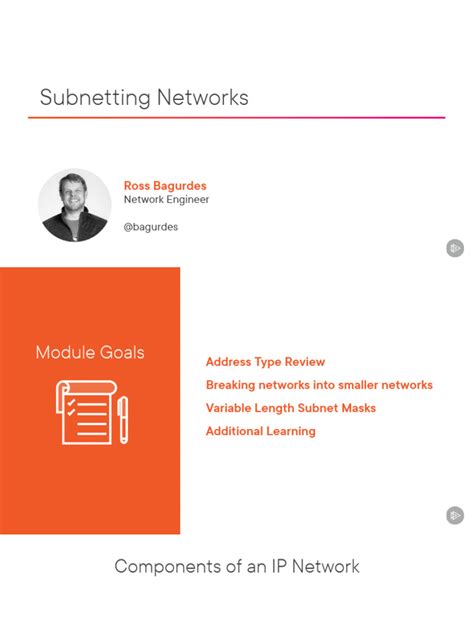 Subnetting Networks Slides Pdf