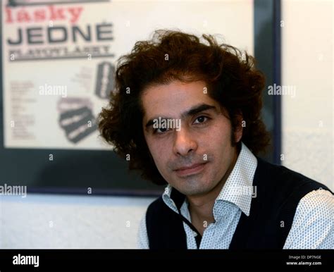 Prague Czech Republic 8th Jan 2014 Festival Director Kaveh