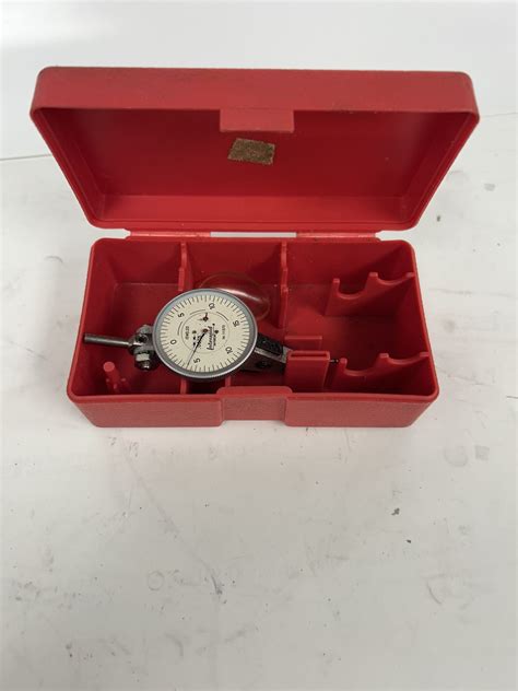 Interapid 312b 1 Dial Test Indicator Jeweled 0005 Grad W Case