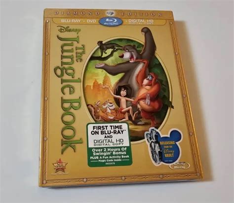 Disney The Jungle Book Diamond Edition Blu Ray Dvd Digital Hd