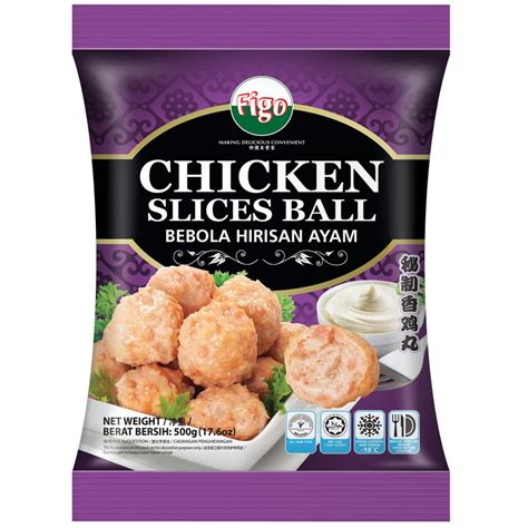 Figo Chicken Slice Ball 500g Ql Figo Johor Sdn Bhd