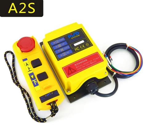 Industrial Remote Controller Switches Hoist Crane Control Lift Crane 1 Transmitter 1 Receiver