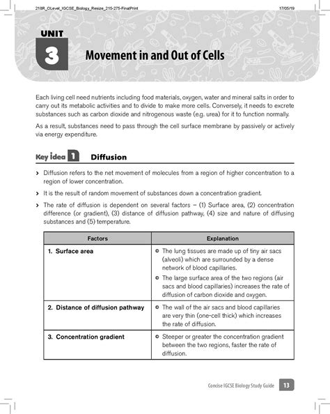 Igcse Effective Guide Biology A Complete Revision Openschoolbag