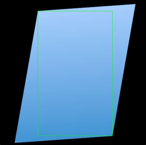 C How To Find Rhombus Corners In Opencv And Crop A Smaller Rectangle Out Of It Stack Overflow