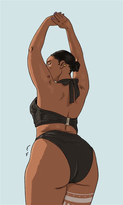 Big Booty By Nonhovoglia On Deviantart