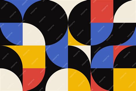 Premium Vector Abstact Mosaic Seamless Pattern With Colorful