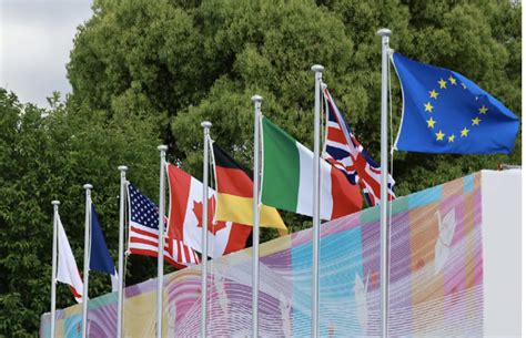 កិច្ចប្រជុំកំពូល G7៖ អាមេរិក ជប៉ុន ពង្រឹងទណ្ឌកម្មប្រឆាំងរុស្ស៊ី សារព័ត៌មាន នគរវត្ត