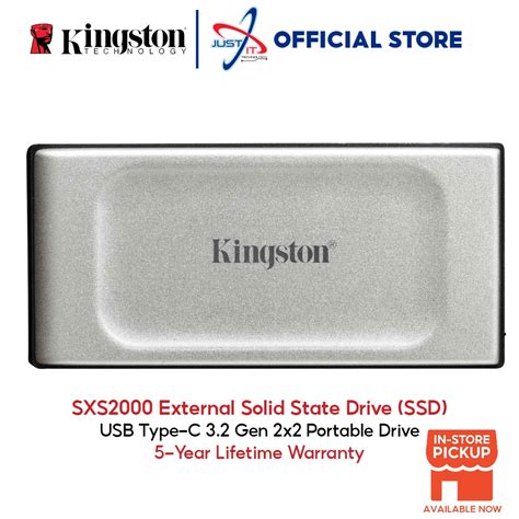 Kingston Xs2000 Sxs2000 Usb Type C 32 Gen 2x2 Portable Ssd 500gb 1tb 2tb 4tb Shopee