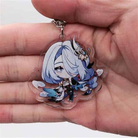 Брелок геншин імпакт — шень хе — ціна 165 грн у каталозі Брелоки Купити товари для дому та