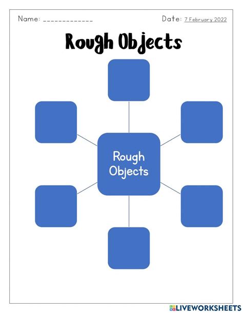 Rough And Smooth Objects Worksheets