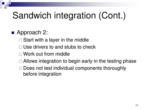 Ppt Integration Testing Powerpoint Presentation Free Download Id3207401