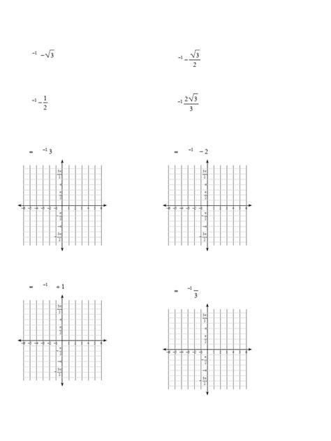 04 Inverse Trig Functions Pdf Trigonometric Functions Trigonometry