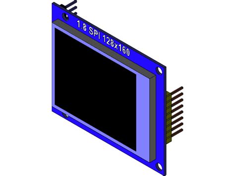 Interfacing Inch Spi Tft Color Display Module With Arduino Off