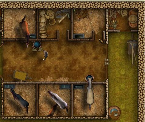 Profantasy Community Forum Manor House Stables Dungeon Maps