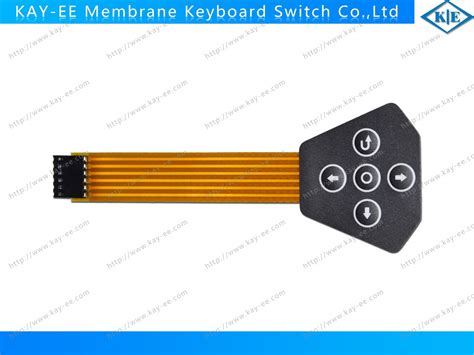 Metal Domes Tactile Electrical Led Indicator Medical Equipment Membrane Switch Keypad Control