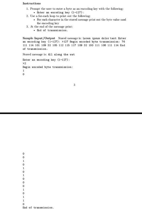 Solved Instructions 1 Create A File Called