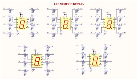 7 Segment Leds Module Using Shift Register Cd74hc595