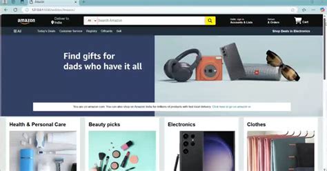 Recreated The Amazon Ui Which Enhanced My Design Skills And Made Me Dive Yash Singh