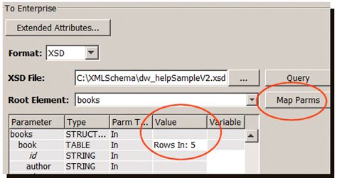 Creating A Transport Map With An Xsd Payload