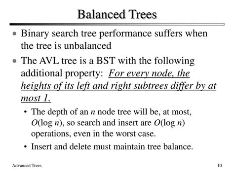 Ppt Special Purpose Trees Tries And Height Balanced Trees Powerpoint Presentation Id5575195