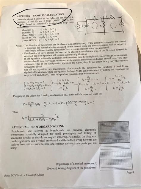 EXPERIMENT 6 Basic DC Circuits Kirchhoff S Rules I Chegg Com