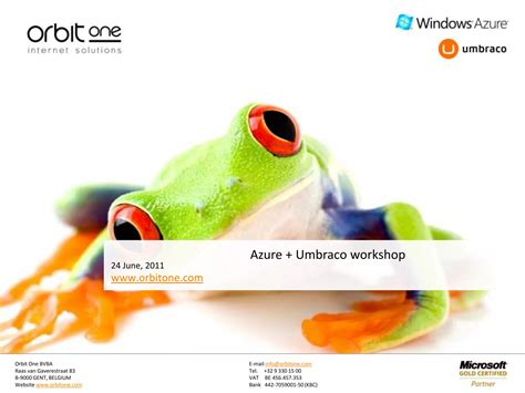 Azure Umbraco Workshop PPT