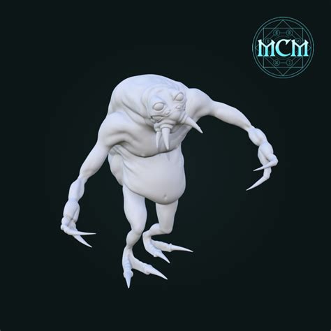 3d Printable Ettercap By Magic Circle Miniatures