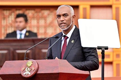 Maldives New Maldives President Muizzu Formally Asks India To