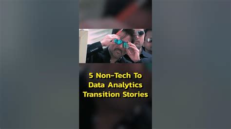 5️⃣non Tech To Tech Data Transition Stories📊 Codebasics Shorts Dataanalysis Data