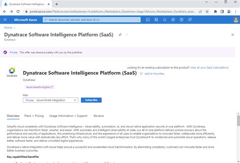 Linking To An Existing Azure Native Dynatrace Service Resource Azure Native Integrations