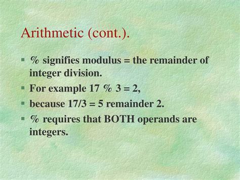 Ppt Control Structures Arithmetic And Errors Powerpoint Presentation Id424352