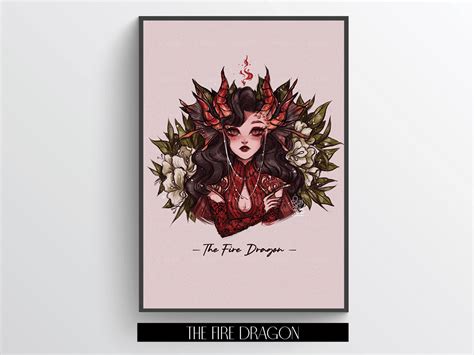 Full Set Prints Elemental Dragons — Roy The Art