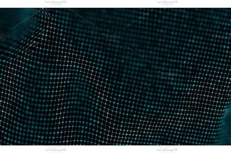 Abstract Blue Geometrical Background