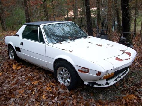 Beautiful Photos Of Fiat X1 9 One Of The First Truly Affordable Mid