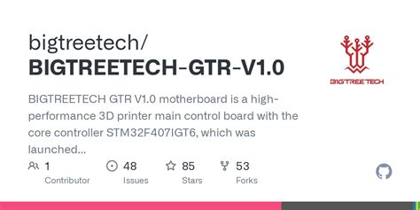 GitHub Bigtreetech BIGTREETECH GTR V BIGTREETECH GTR V Motherboard Is A High