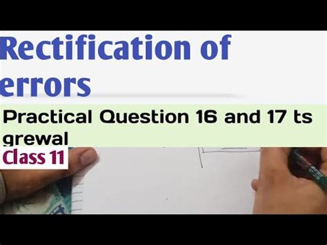 Ch Accounts Class Practical Question And Ts Grewal